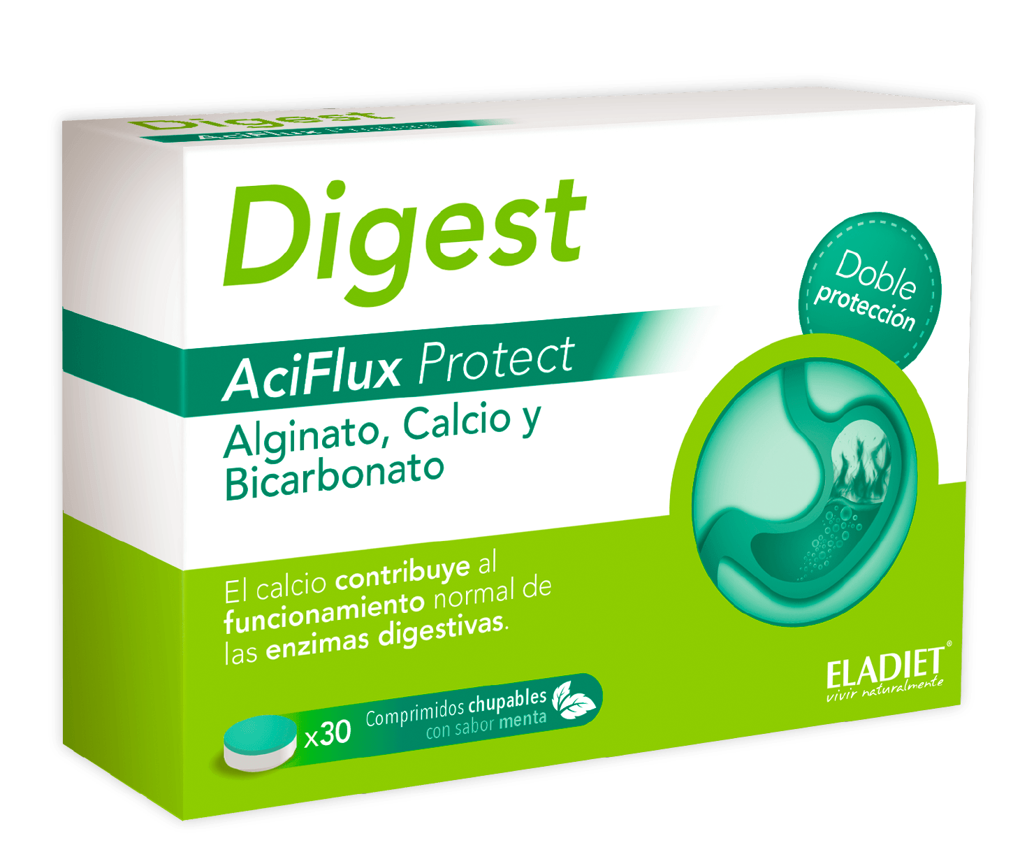 DIGEST ACIFLUX 30 COMPRIMIDOS ELADIET - Herbolario El Búho